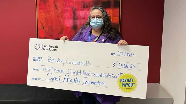 Sinai Health Foundation - Payday Payout